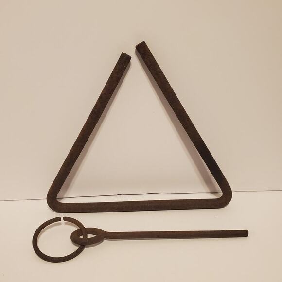 None and/or Unknown | Accents | Antique Vintage Triangle And Striker ...